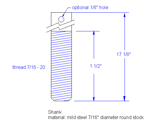 Drawbar with Integrated Spindle Lock